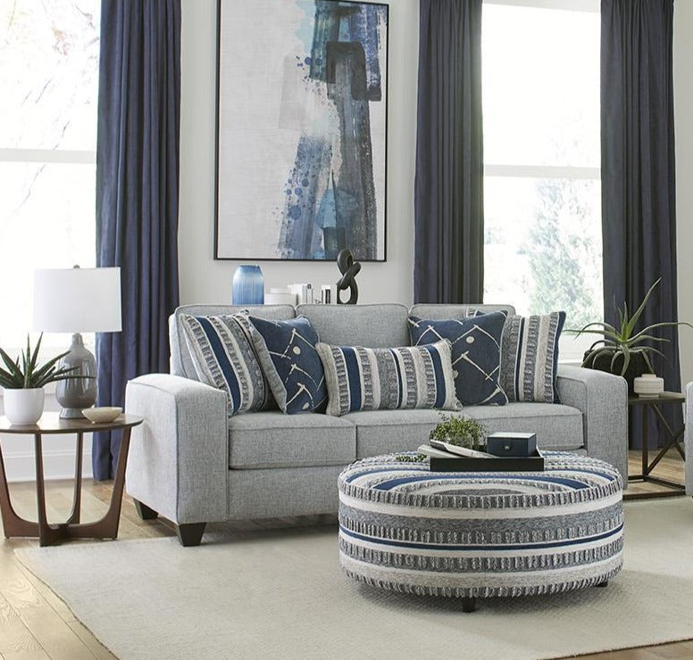 PERSIA INDIGO SOFA – Mayberry Furniture